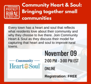 Radically Rural: Community Heart & Soul Virtual Roundtable